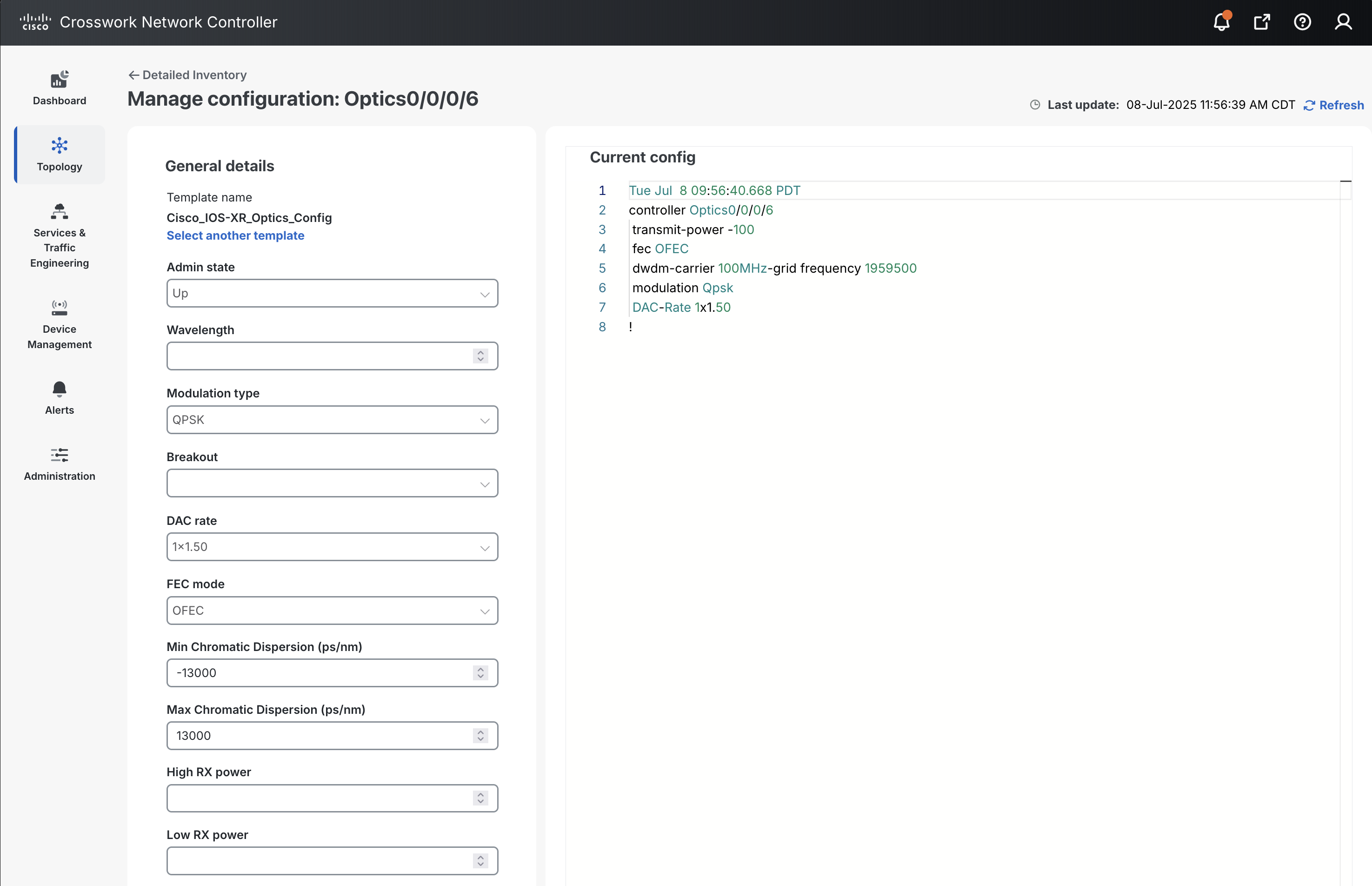 Cisco Routed Optical Networking | Design | XRdocs