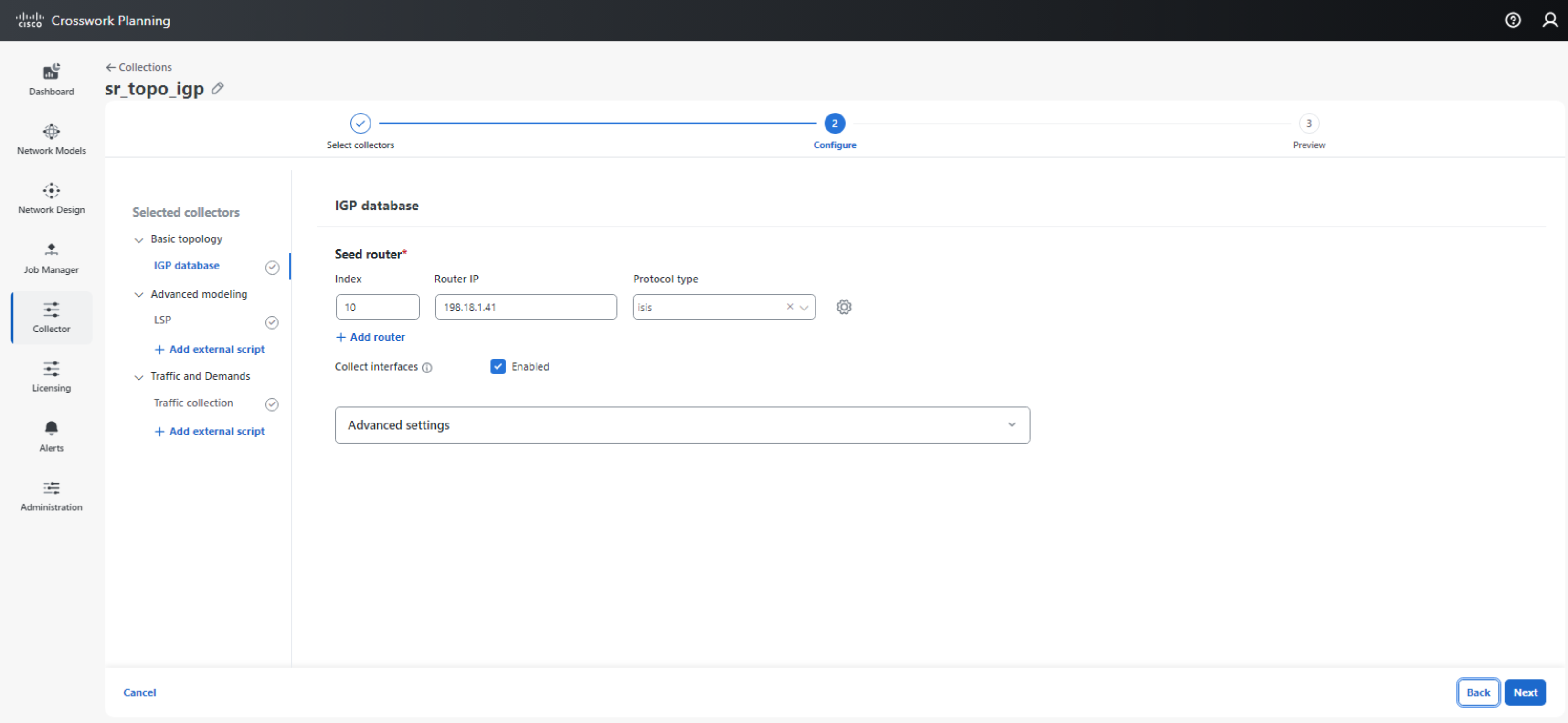 Getting started with Crosswork Planning Collector | Automation Tutorial ...